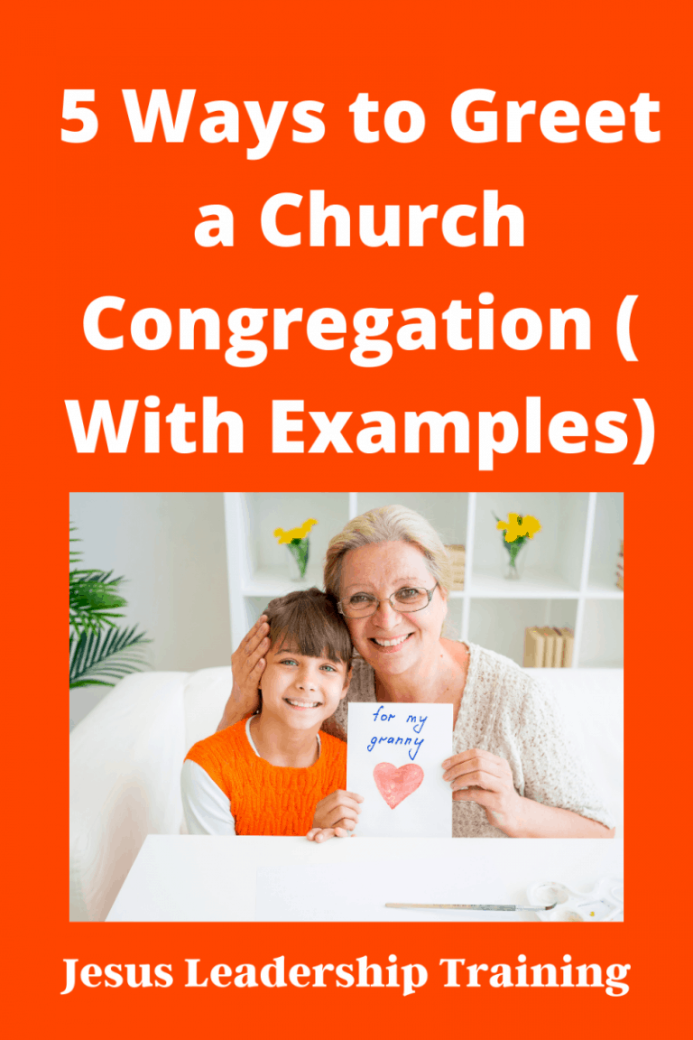 9 Suggestions: Greetings in Church and Welcome (2024)