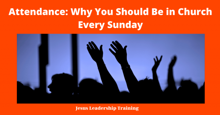 7 Reasons: Why You Should Be in Church Every Sunday | Church | Attend