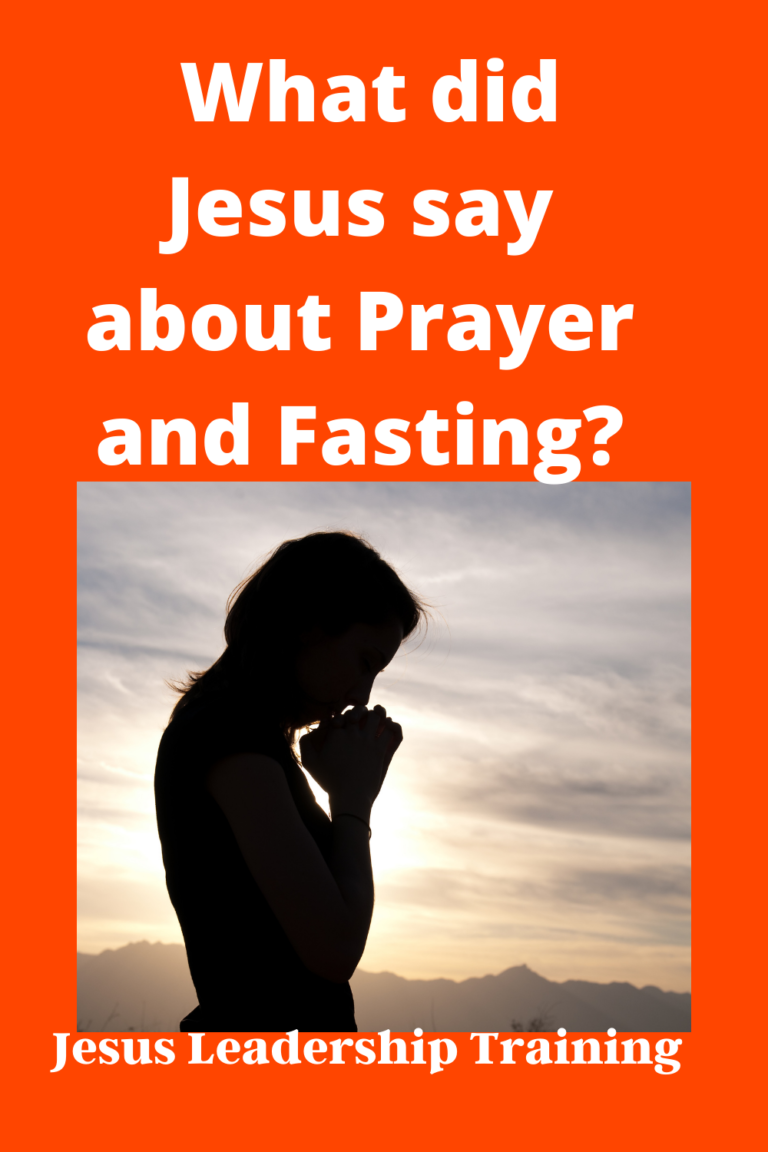 Somethings Come by Fasting and Praying | Prayer - Jesus Leadership Training