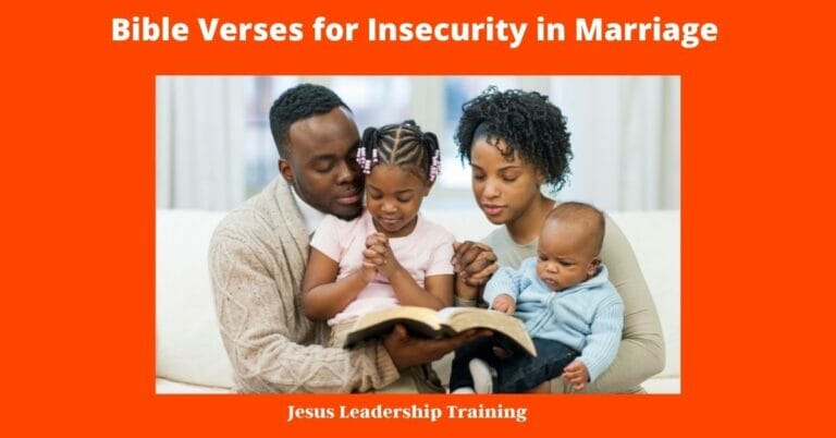 11 Powerful Bible Verses for Insecurity in Marriage