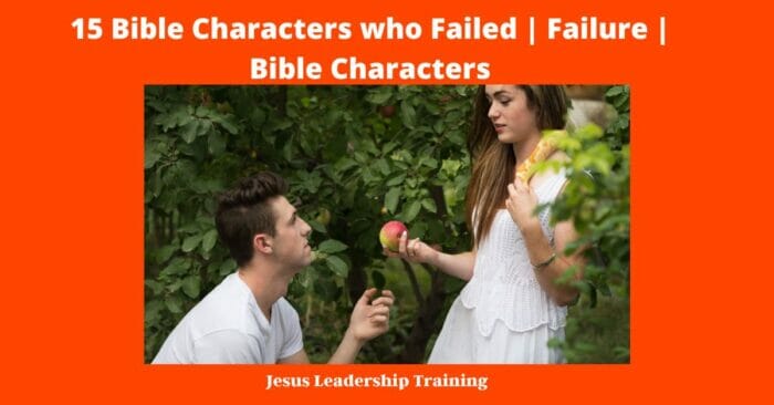 15 Bible Characters who Failed | Failure | Bible Characters - Jesus ...