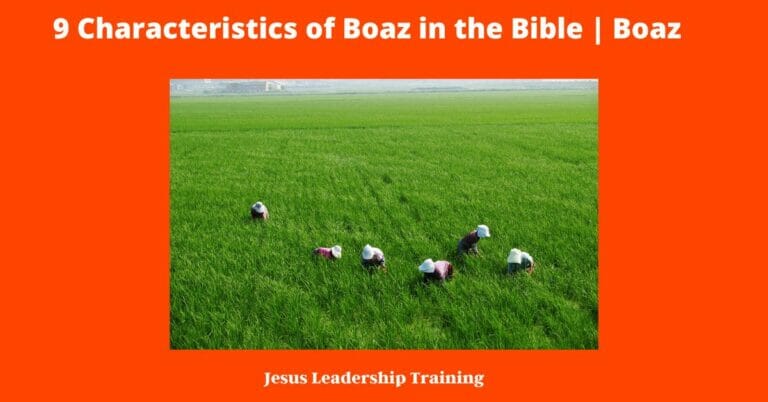 9 Characteristics of Boaz in the Bible (2024) | Boaz | PDF