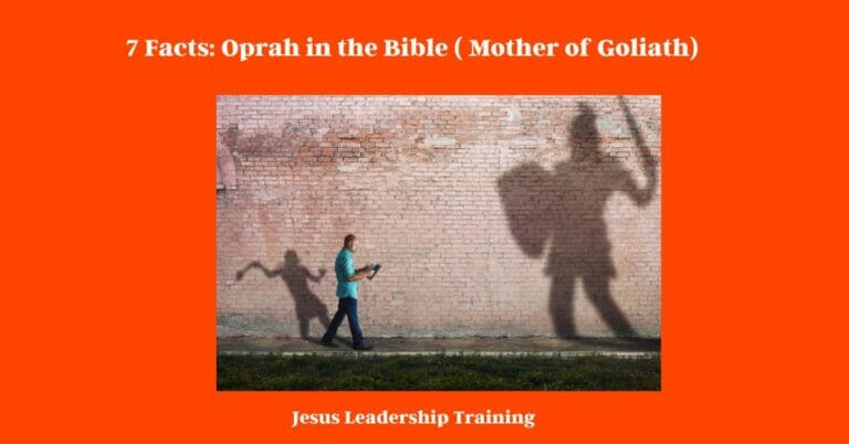 7 Facts: Oprah in the Bible ( Mother of Goliath) (2024)