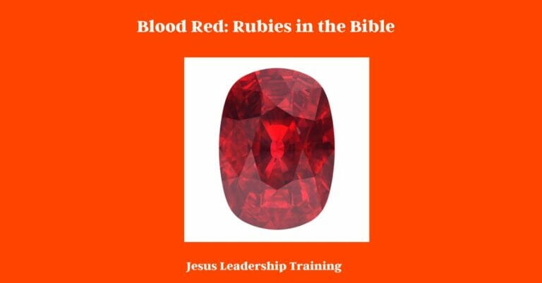 Blood Red: Rubies in the Bible (2024)