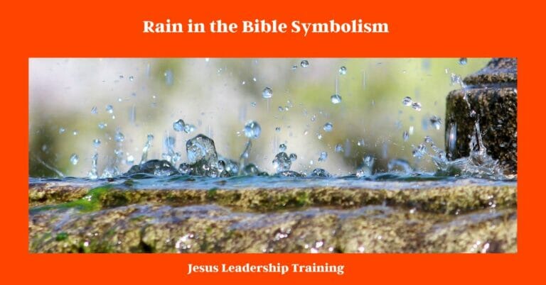 What Does Rain Mean in the Bible (2024)????️