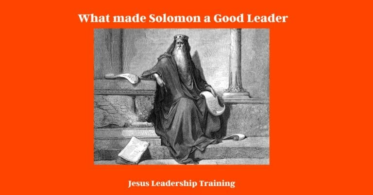 9 Traits: What made Solomon a Good Leader | Solomon | Leader | Leaders