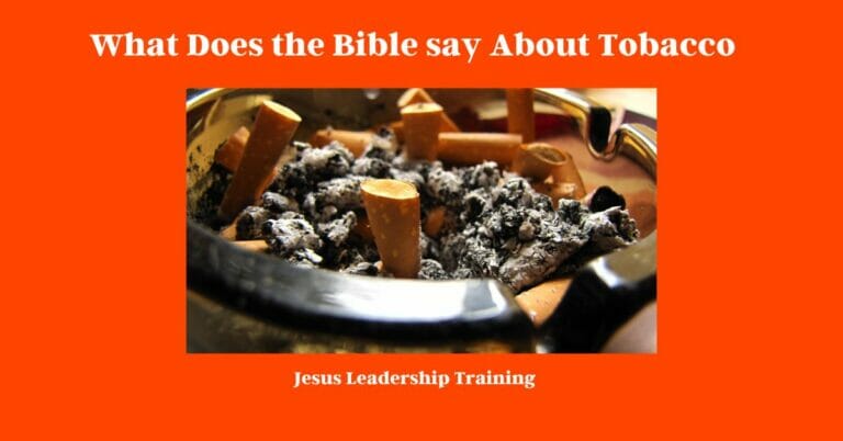 What Does the Bible Say About Smoking Cigarettes, Weed,Cigars, Vaping ...
