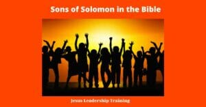 How Many Children did King Solomon Have