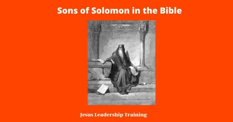 How Many Children did King Solomon Have