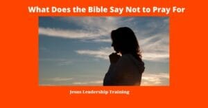 What Does the Bible Say Not to Pray For | God | Prayer | Jeremiah ...
