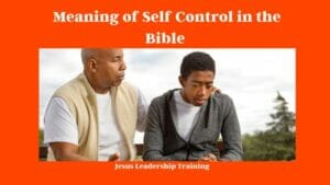 Meaning of Self Control in the Bible | Bible | PDF | Quiz | Classes