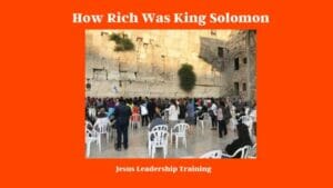 How Rich Was King Solomon: An Exploration of His Incredible Wealth ...