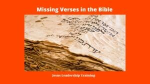 Missing Verses in the Bible (2024)
