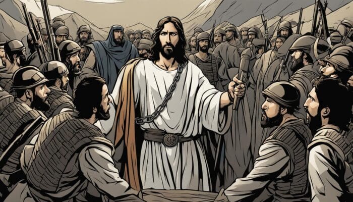How many times was Jesus arrested in the Bible?