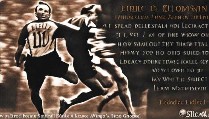 Eric Liddell: Olympic Legend & Christian Missionary