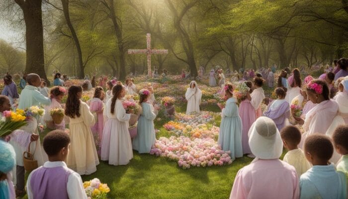 What do Christians do on Easter Sunday?