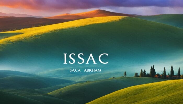 Isaac: Son of Abraham and Sarah.