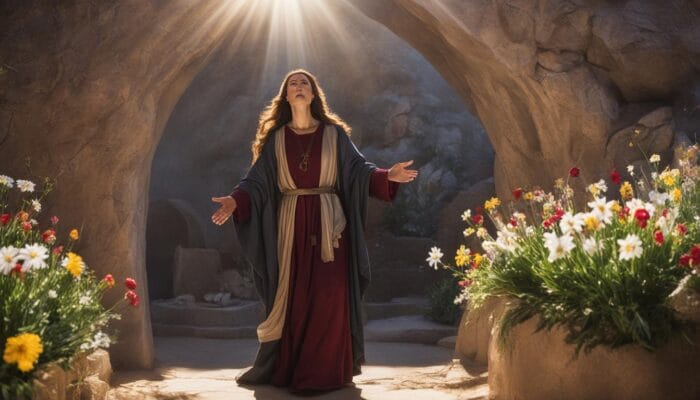 Mary Magdalene: Witness to the resurrection.