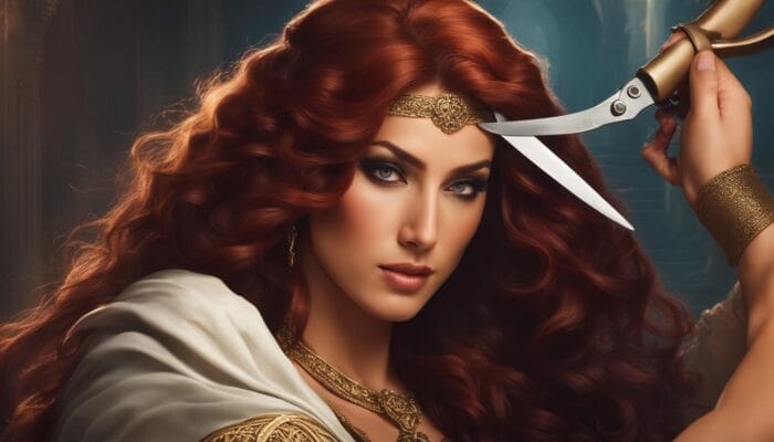 Samson: Strong judge and hero.