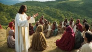 Ethical and moral principles taught by Jesus.